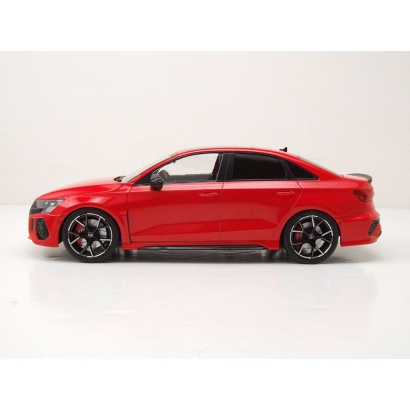 Audi RS3 Limousine 2022 Red IXO MCG18451 - Miniatures Autos Motos