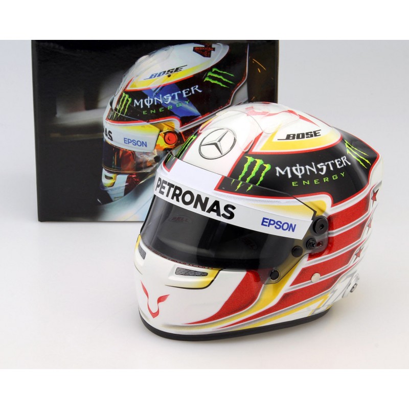 Casque 1/2 Lewis Hamilton F1 2016 70200022 - Miniatures Autos Motos