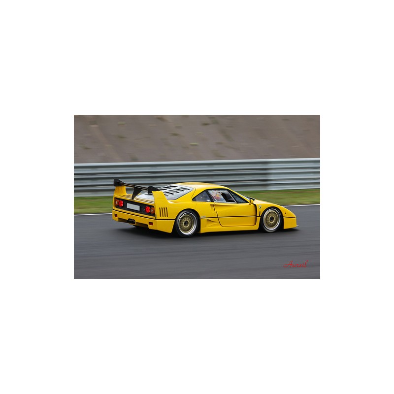 Ferrari F40 LM Jaune 1994 Looksmart LSF40012 - Miniatures Autos Motos