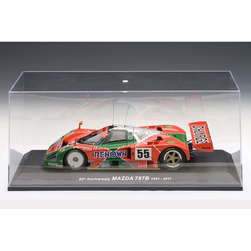 Mazda 787B Renown 55 24 Heures du Mans 1991 Autoart 89141 - Miniatures ...