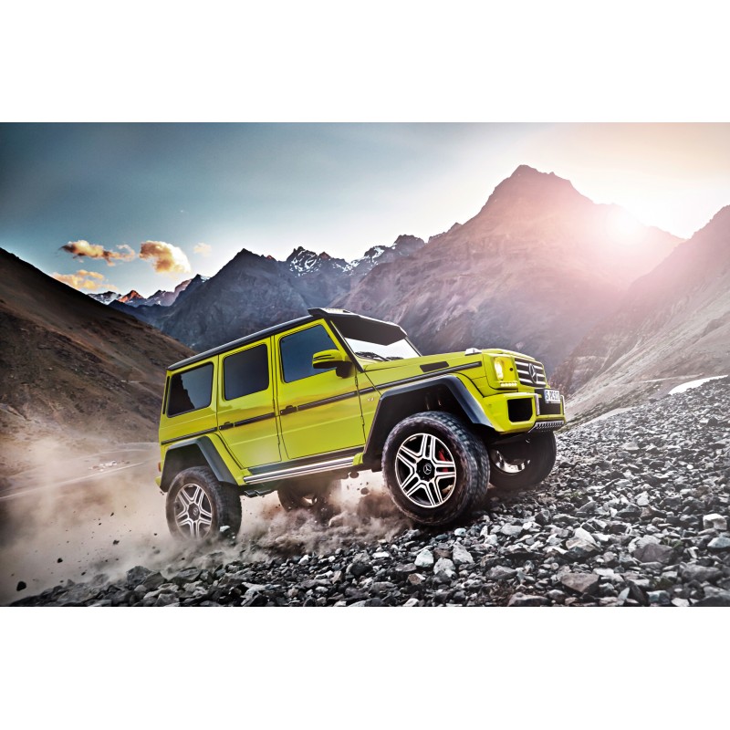 Mercedes-Benz G500 4x4 Concept Yellow Almost Real ALM820201 ...
