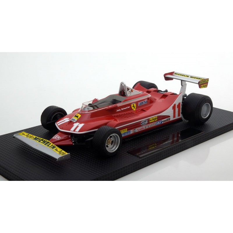 Ferrari 312 T4 11 F1 World champion 1979 Jody Scheckter GP Replicas GP002 - Miniatures Autos Motos