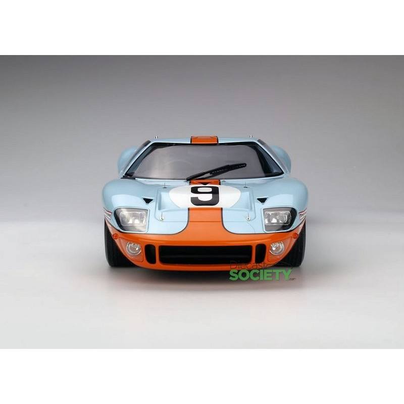 Ford Gt40 Mki Gulf 9 Winner 24 Heures Du Mans 1968 Cmr Cmr12005