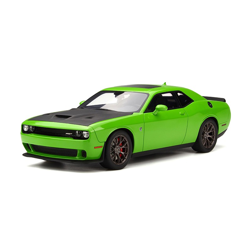 Dodge Challenger Hellcat SRT GO Green GT Spirit GT168 - Miniatures ...
