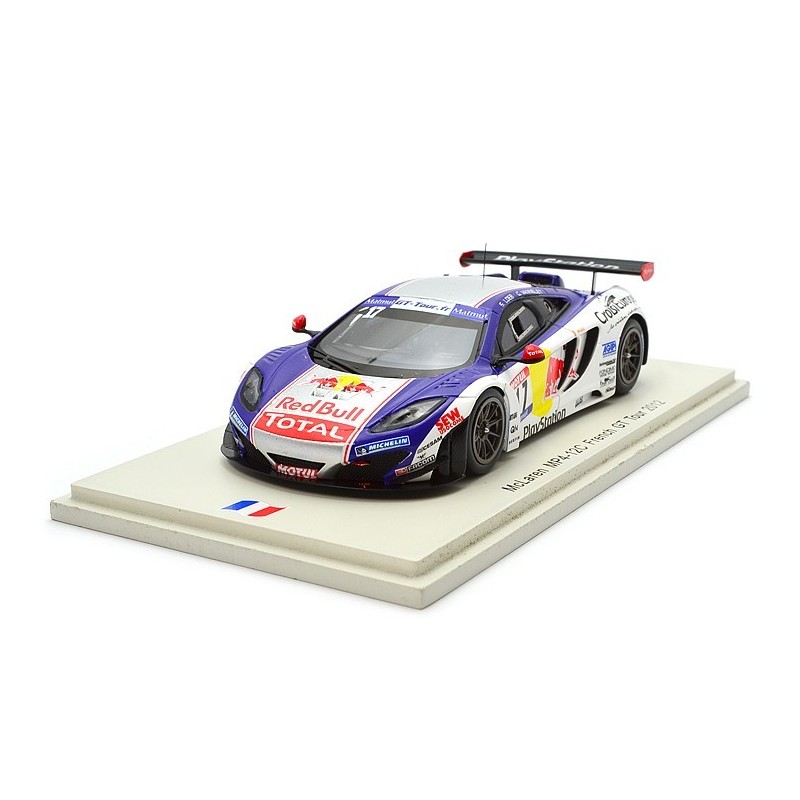 McLaren MP4/12C 17 GT Tour Paul Ricard 2012 Loeb / Vannelet Spark SF067 - Miniatures Autos Motos
