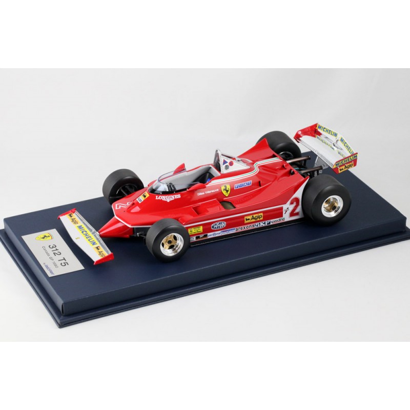 Ferrari 312 T5 2 F1 Canada 1980 Gilles Villeneuve Looksmart LSF1H15 ...