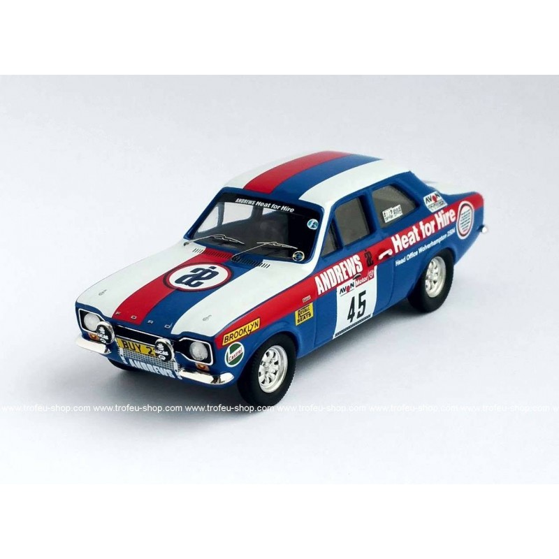 Ford Escort MKI 45 Tour of Britain 1974 Russell Brooks Trofeu TROBRL09 ...