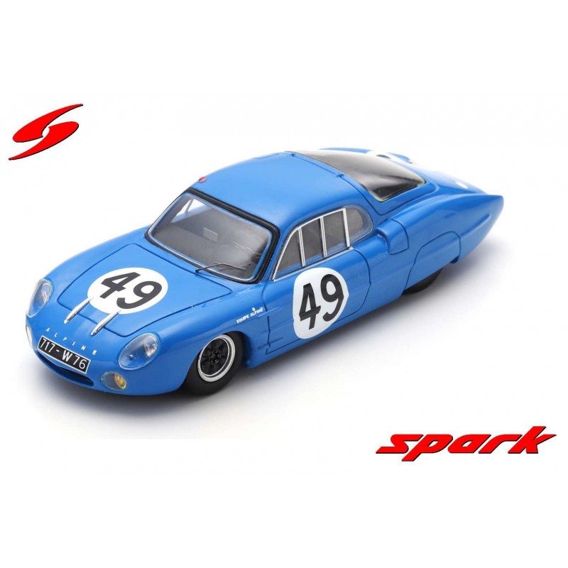 Alpine M63 49 24 Heures du Mans 1963 Spark S5483 - Miniatures Autos Motos