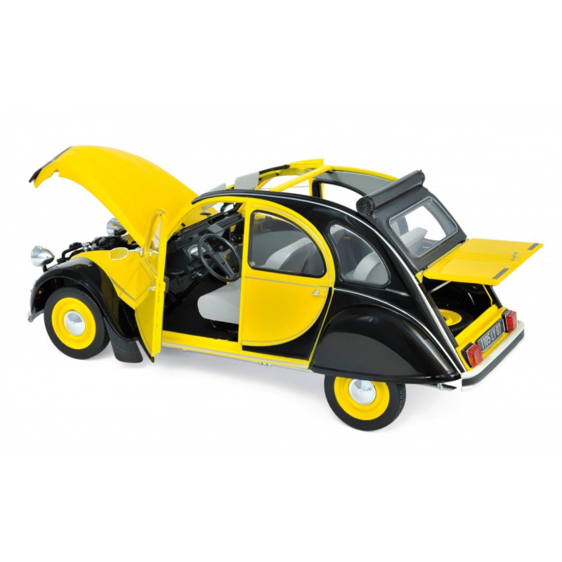 Citroen 2CV Charleston 1982 Jaune Noire Norev 181493 - Miniatures Autos ...