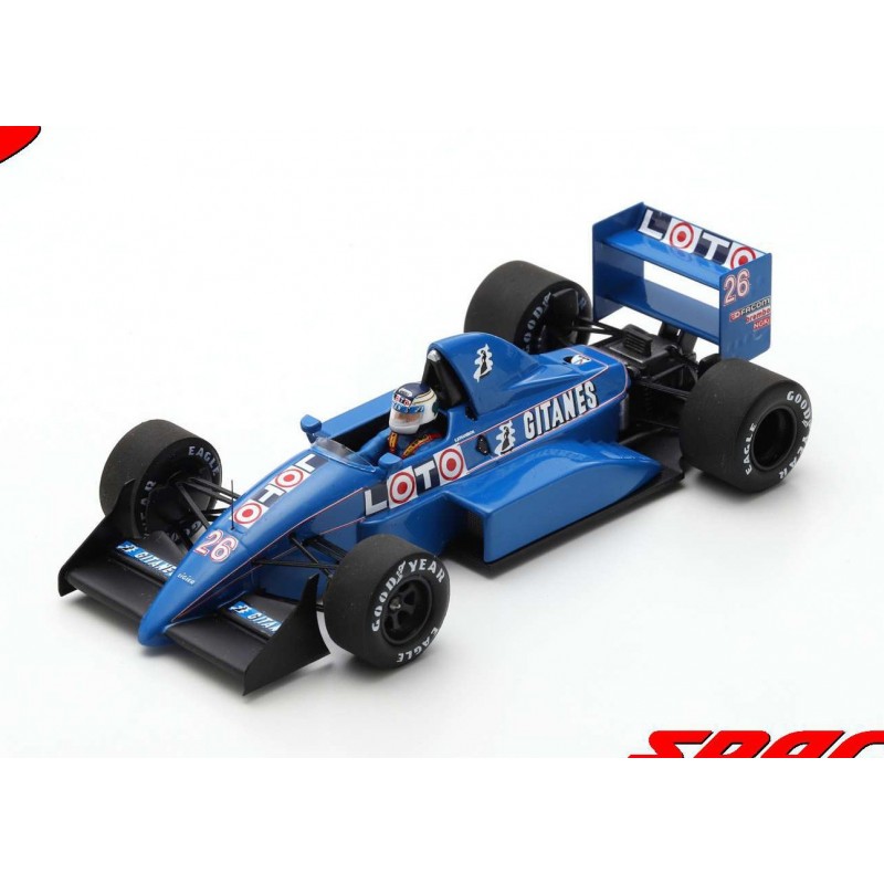 Ligier JS31 26 F1 Essais du Grand Prix d'Italie 1988 Stefan Johansson ...