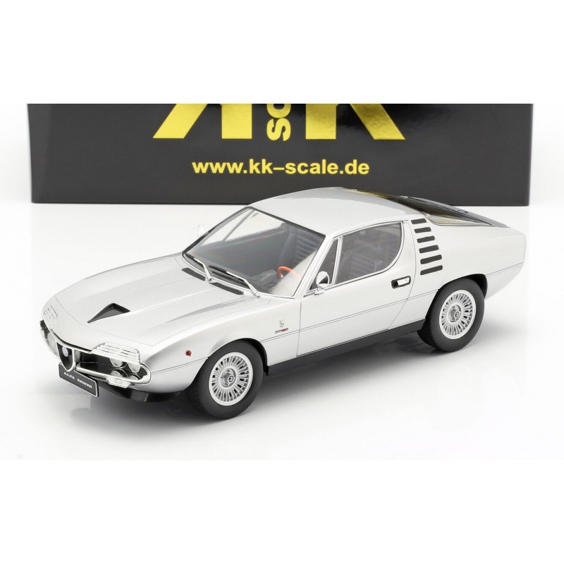 Alfa Romeo Montreal 1970 Silver KK Scale KKDC180382 - Miniatures Autos ...