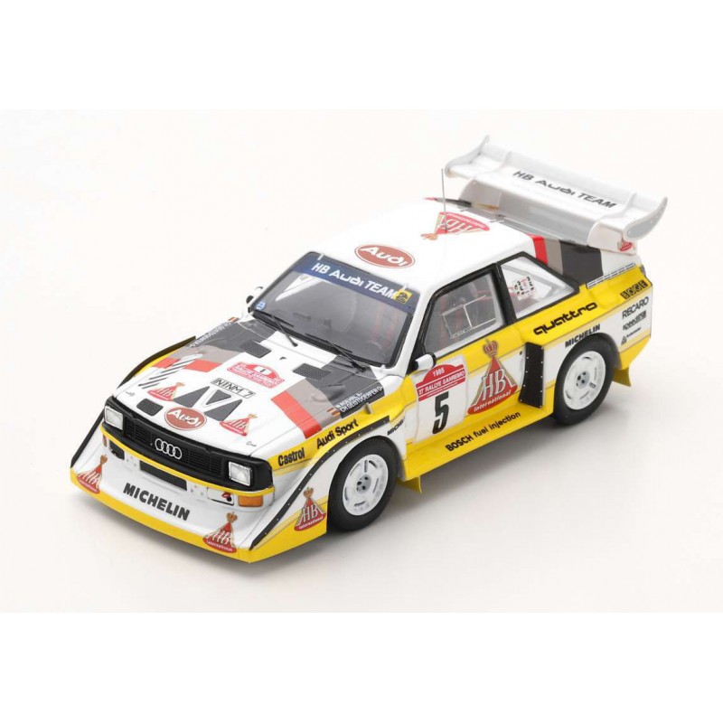 Audi Sport Quattro S1 E2 5 Rallye Sanremo 1985 Walter Rohrl Christian ...