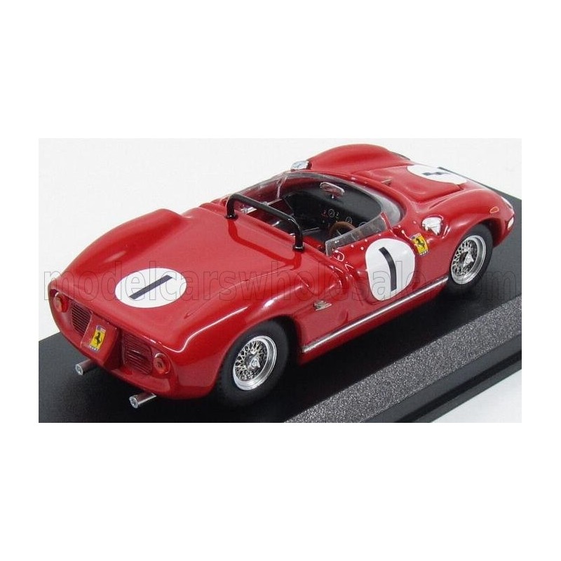 Ferrari 250P Spider 1 500 Km de Bridgehampton 1963 Pedro Rodriguez Art ...