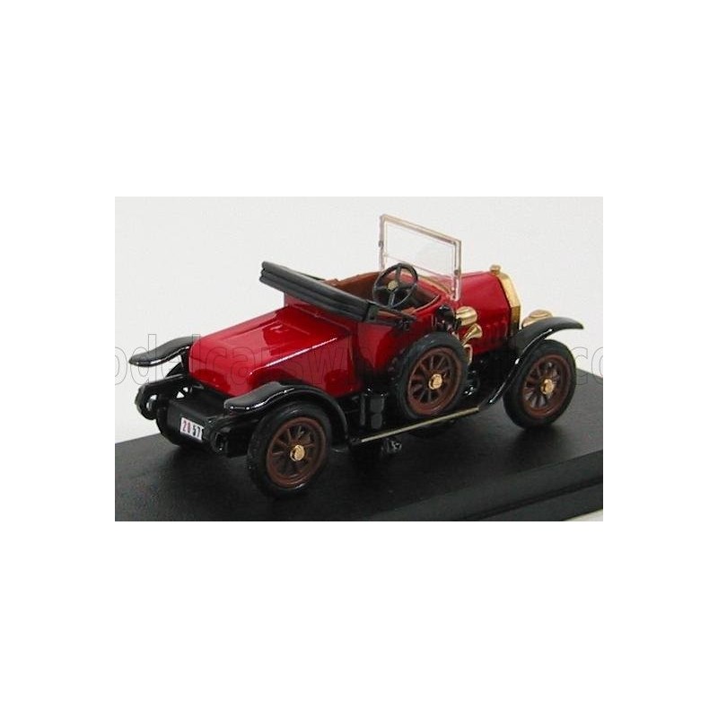 Fiat Tipo Zero Spider 1912 Red and Black Rio Models 4323 - Miniatures ...