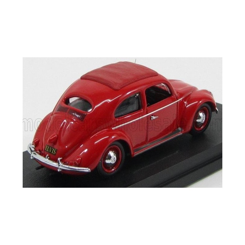 Volkswagen Beetle Personal Car Elvis Presley 1955 Red Rio Models 4466 ...
