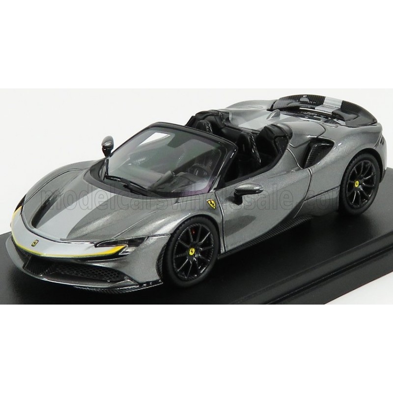 Ferrari SF90 Spider Grigio Ferro Metallic Looksmart LS522E - Miniatures ...