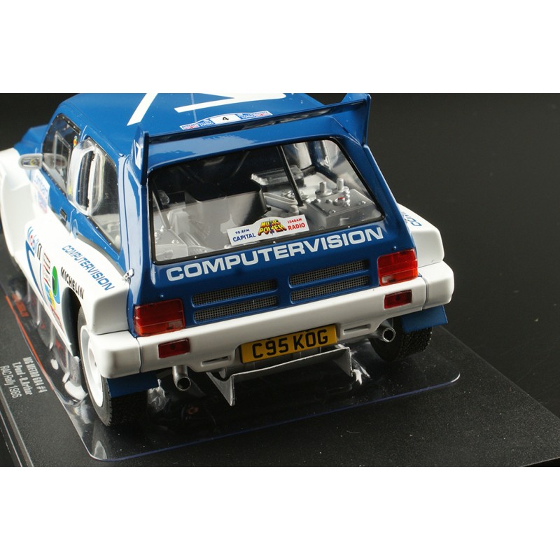 MG Metro 6R4 4 RAC Rally 1986 Pond - Arthur IXO 18RMC068C - Miniatures ...