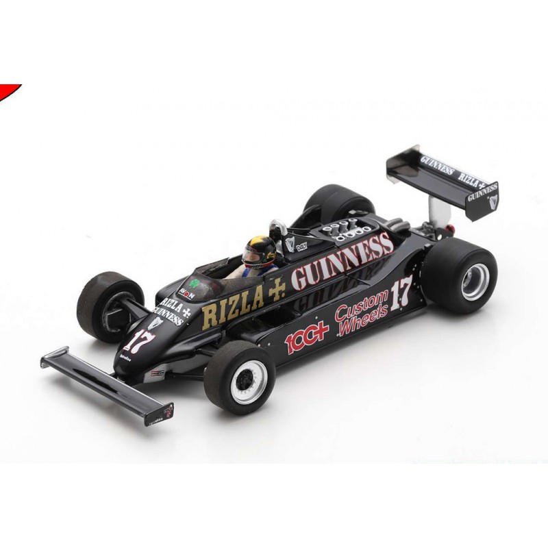 March 811 n17 Derek Daly 1981 F1 Grand Prix d'Angleterre Spark S7171 ...