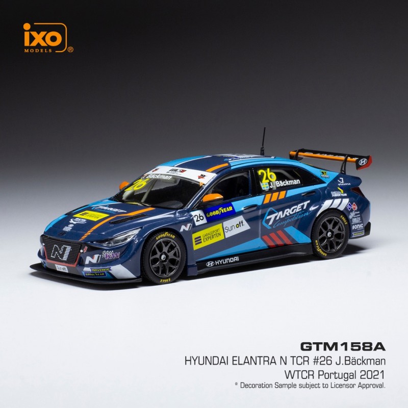 Hyundai Elantra N TCR 26 WTCR Portugal 2021 Jessica Backman IXO GTM158A ...