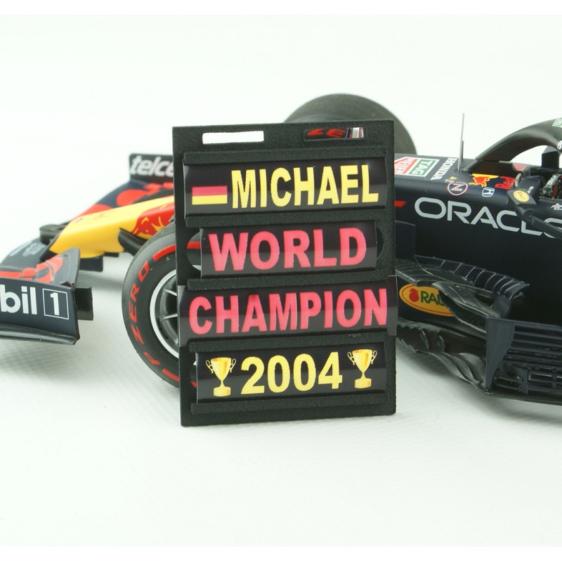 Pitboard 1/18 Formula 1 PBMS05 - Miniatures Autos Motos