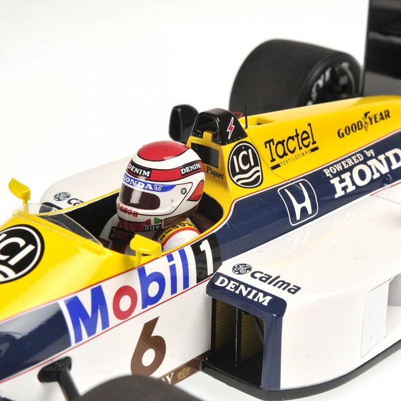 Williams Honda FW11B F1 World Champion 1987 Nelson Piquet Minichamps 117870006 - Miniatures ...