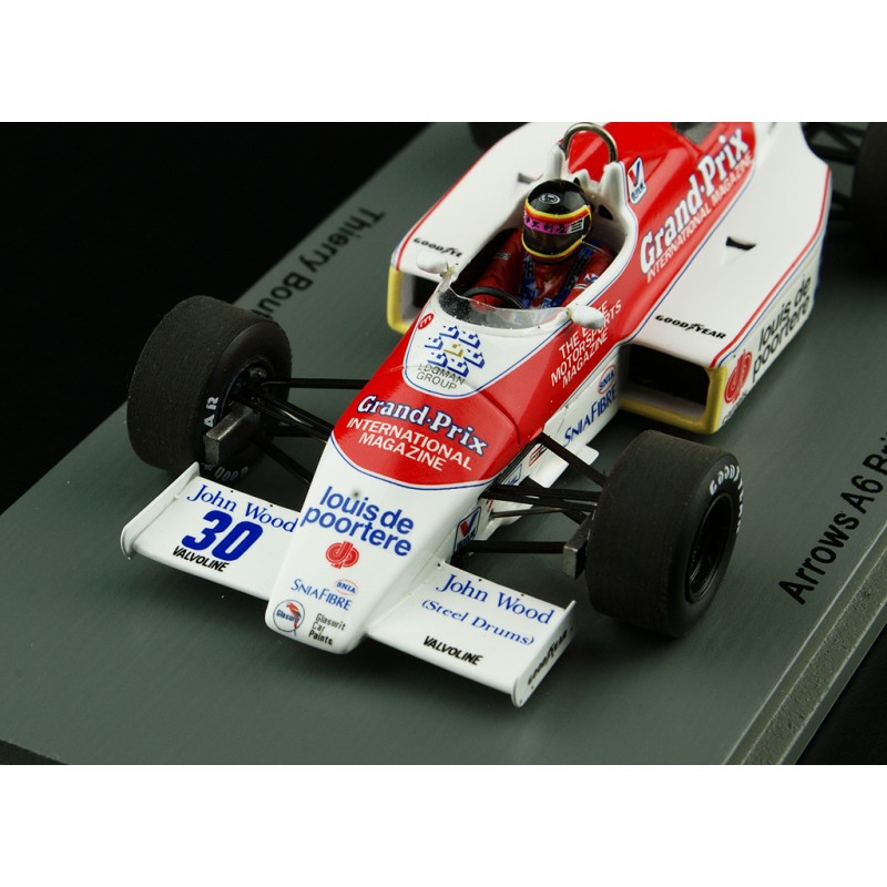 Arrows A6 30 F1 Grand Prix d'Angleterre 1983 Thierry Boutsen Spark ...