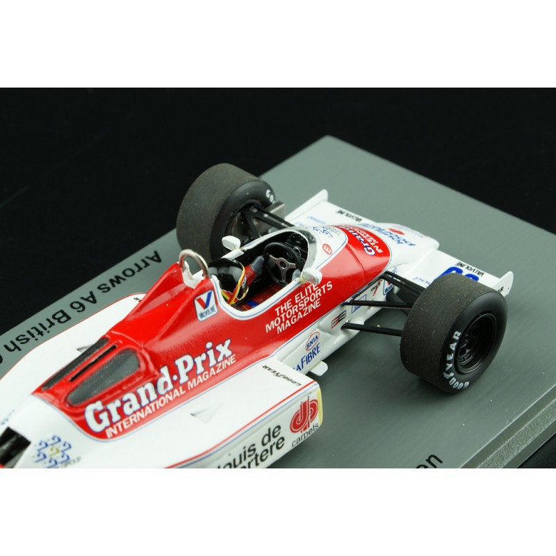 Arrows A6 30 F1 Grand Prix d'Angleterre 1983 Thierry Boutsen Spark ...