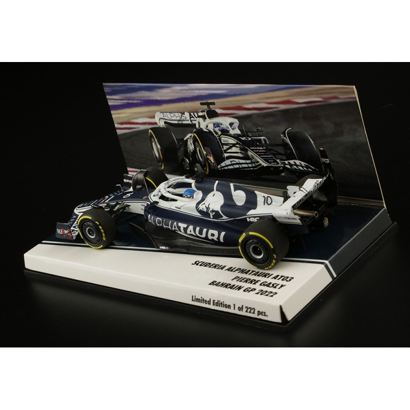 Alpha Tauri Red Bull AT03 10 Pierre Gasly F1 Grand Prix de Bahrain 2022 Minichamps 447220110 ...