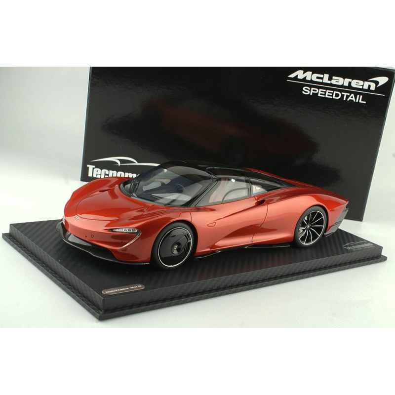 McLaren Speedtail 2019 Red Metallic Tecnomodel T18-EX08B - Miniatures ...