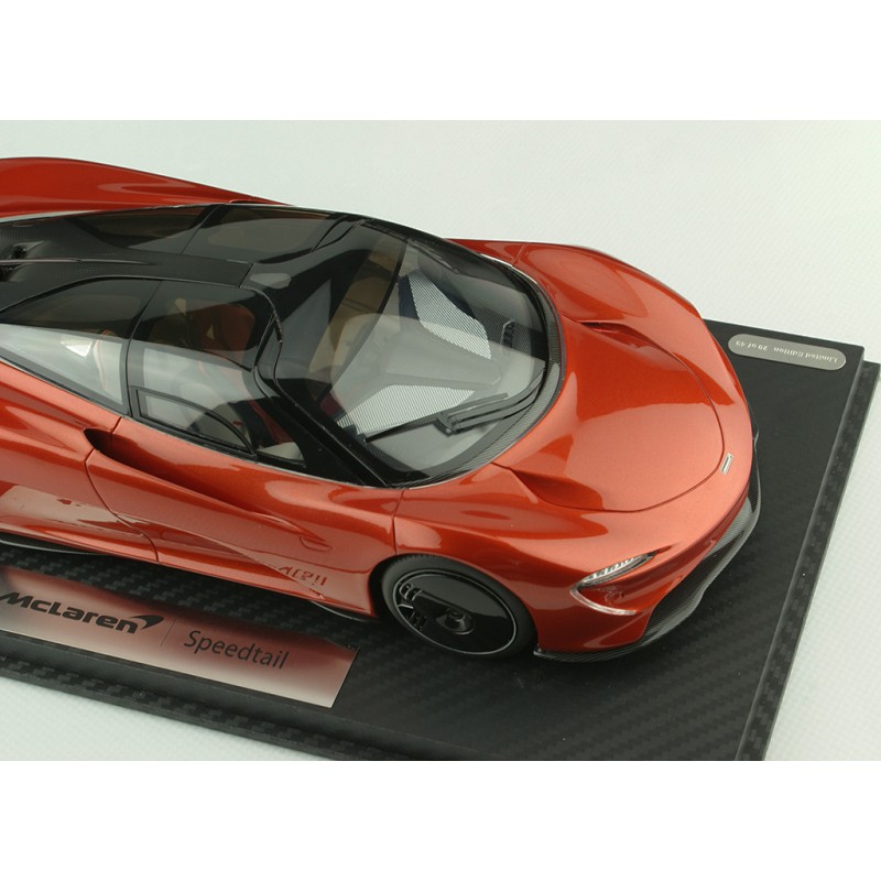 McLaren Speedtail 2019 Red Metallic Tecnomodel T18-EX08B - Miniatures ...