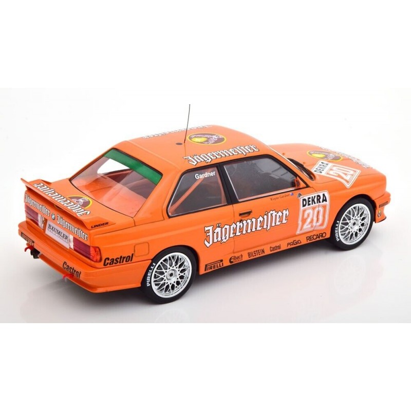 BMW M3 E30 20 DTM Nurburgring 1992 Wayne Gardner IXO 18RMC082B - Miniatures Autos Motos