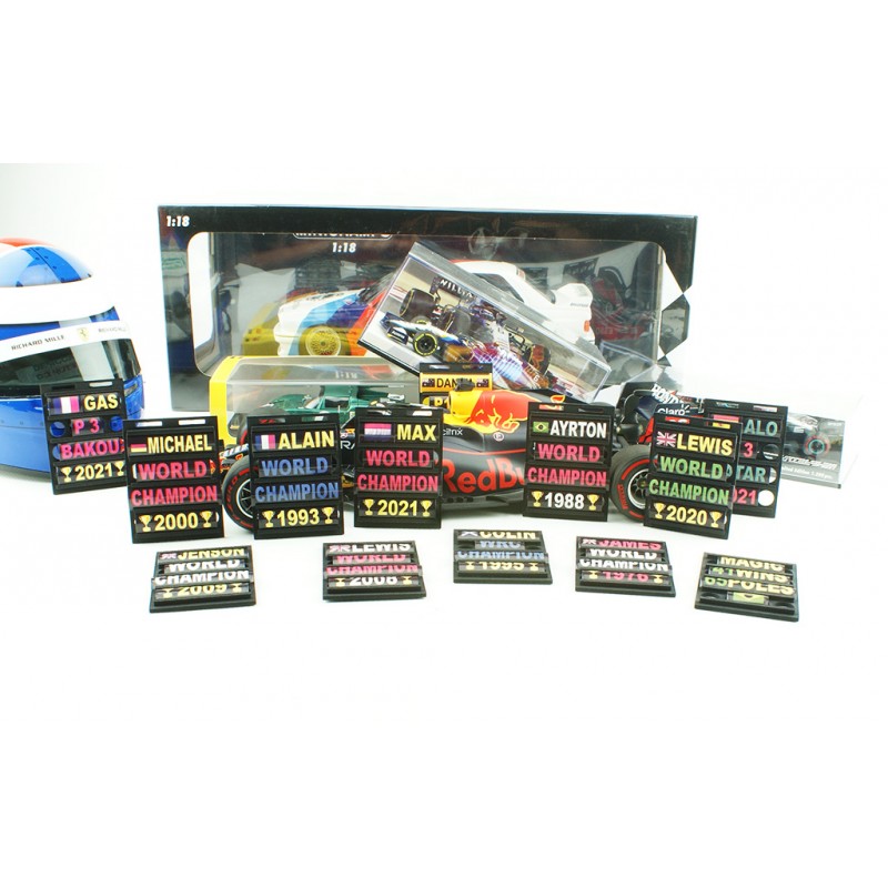 Pitboard 1/18 Formule 1 PBSV01 - Miniatures Autos Motos