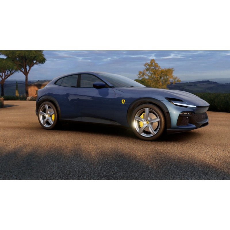 Ferrari Purosangue Blu Roma Looksmart LS540F - Miniatures Autos Motos