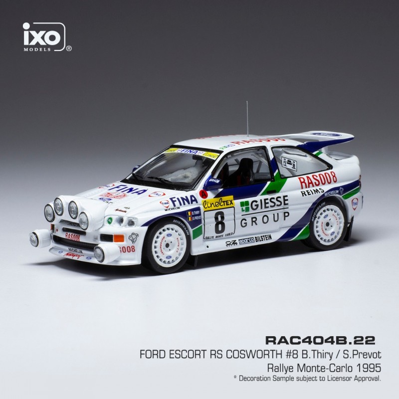 Ford Escort RS Cosworth 8 Rallye Monte Carlo 1995 Thiry - Prevot IXO ...