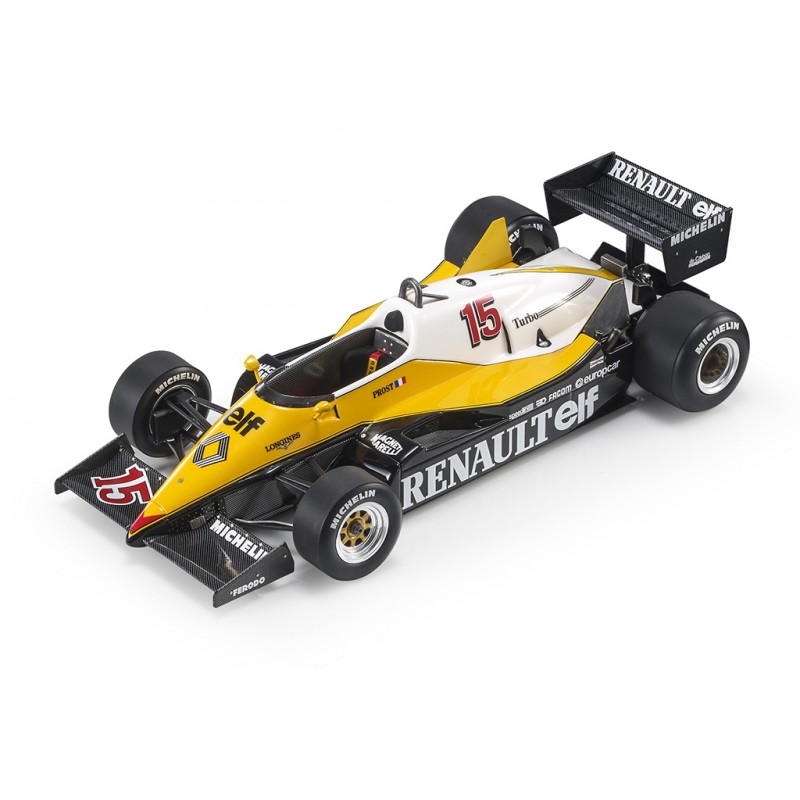 Renault RE40 15 Alain Prost F1 Pole Fastest lap France Paul Ricard 1983 ...