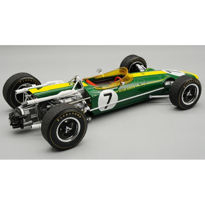 Lotus 43 7 Jim Clark F1 Afrique du Sud 1967 Tecnomodel TM18-188D - Miniatures Autos Motos
