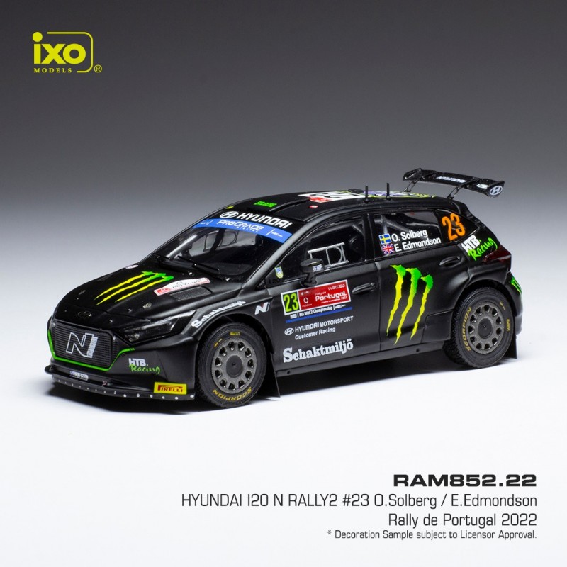 Hyundai i20N Rally2 23 Rallye du Portugal 2022 Solberg - Edmondson IXO ...