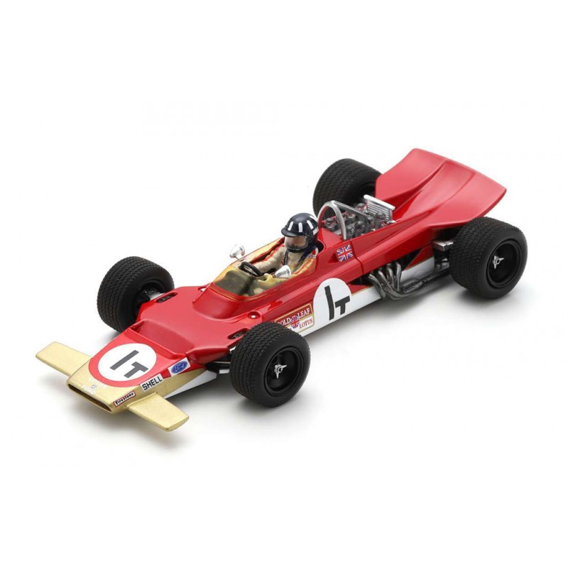 Lotus 63 1T Graham Hill F1 Pays Bas 1969 Spark S6351 - Miniatures Autos ...
