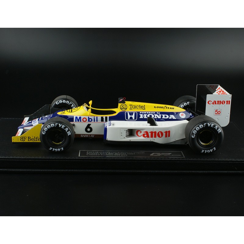 Williams Honda FW11B 6 Nelson Piquet F1 Italie 1987 Winner - World Champion GP Replicas GP132B ...