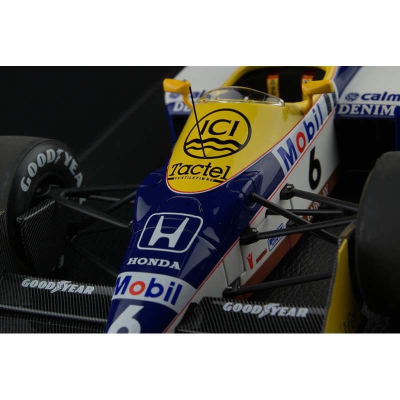 Williams Honda FW11B 6 Nelson Piquet F1 Italie 1987 Winner - World Champion GP Replicas GP132B ...