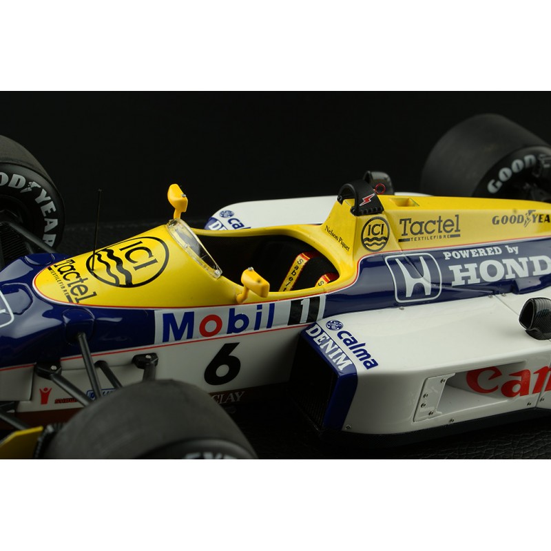 Williams Honda FW11B 6 Nelson Piquet F1 Italie 1987 Winner - World Champion GP Replicas GP132B ...
