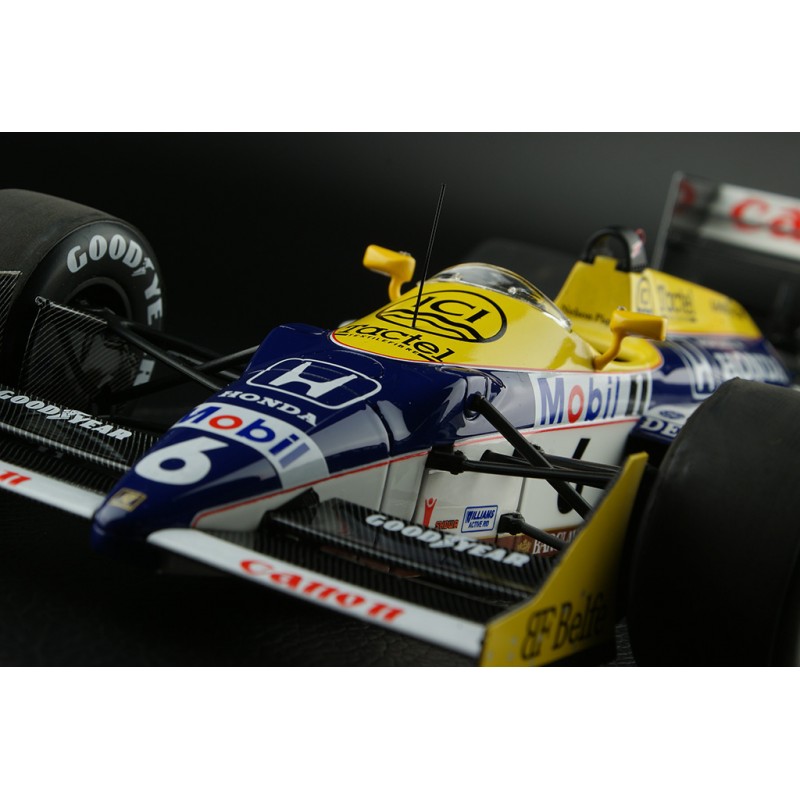 Williams Honda FW11B 6 Nelson Piquet F1 Italie 1987 Winner - World Champion GP Replicas GP132B ...