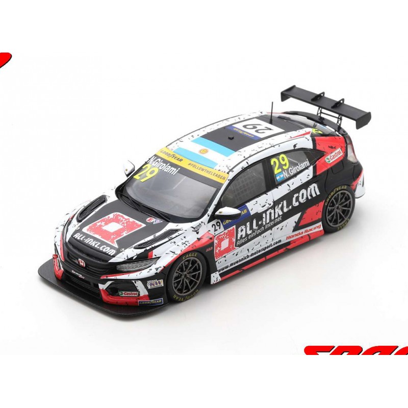 Honda Civic Type R TCR 29 Winner Race 1 WTCR Zolder 2020 Nestor ...