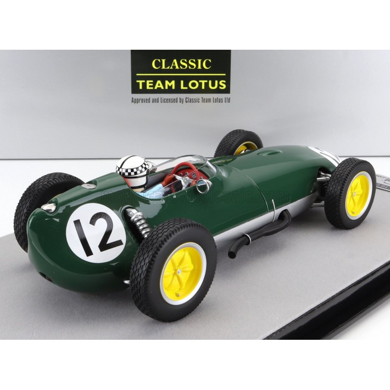 Lotus 16 with pilot 12 Innes Ireland F1 Pays bas 1959 Tecnomodel TMD18 ...