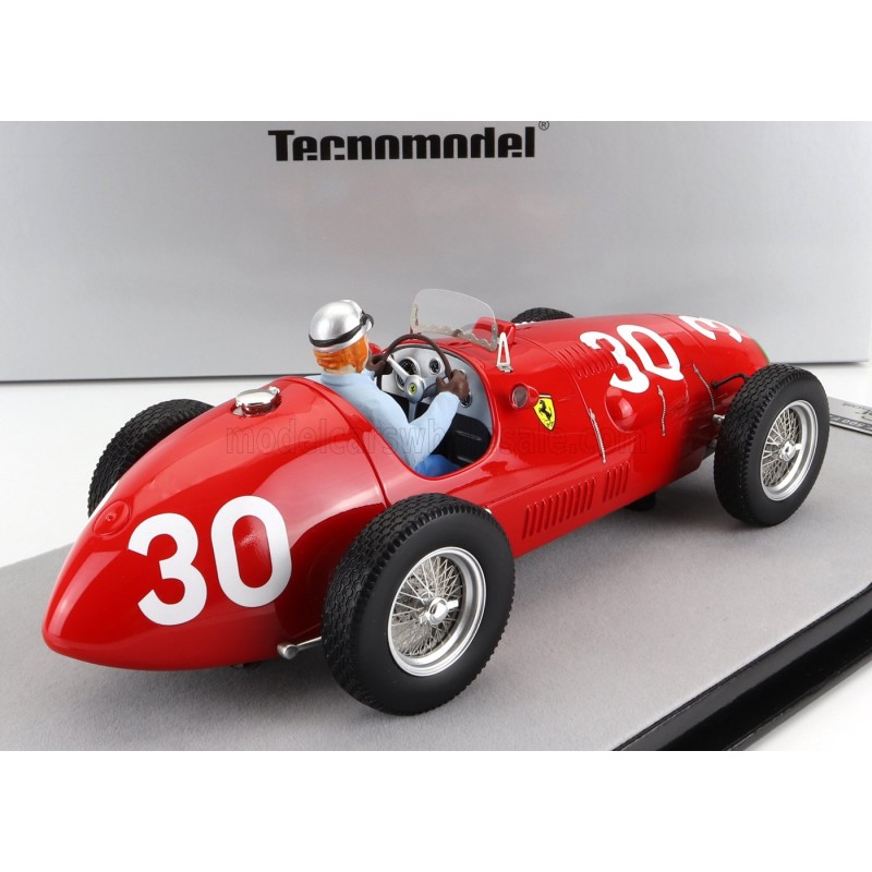 Ferrari 500 F2 with pilot 30 Piero Taruffi F1 Winner Suisse 1952 ...