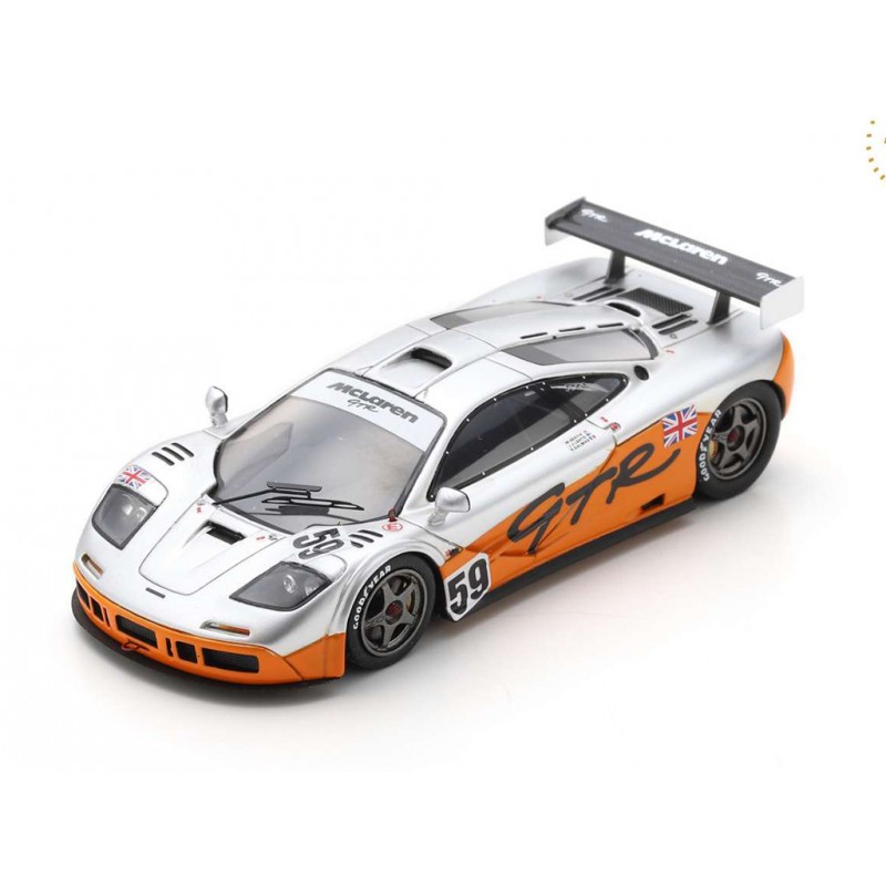 McLaren F1 GTR 59 24 Heures du Mans 1995 Spark S5060 - Miniatures Autos Motos
