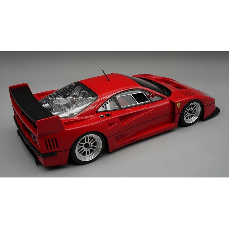 Ferrari F40 LM Press Version - BBS Silver Wheels 1996 Red Tecnomodel ...