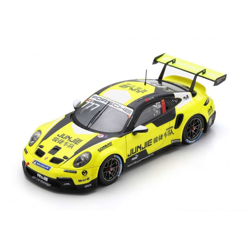 Porsche 911 GT3 Cup 777 Champion Porsche Carrera Cup Asie 2022 Leo Ye Spark SA269 - Miniatures ...