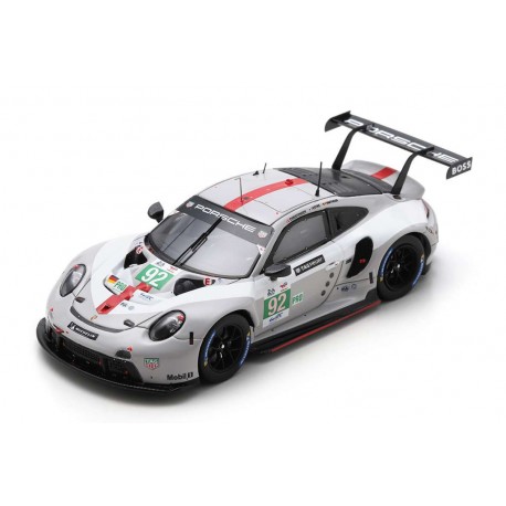 Porsche 911 RSR-19 92 24 Heures du Mans 2022 Spark S8646 - Miniatures ...